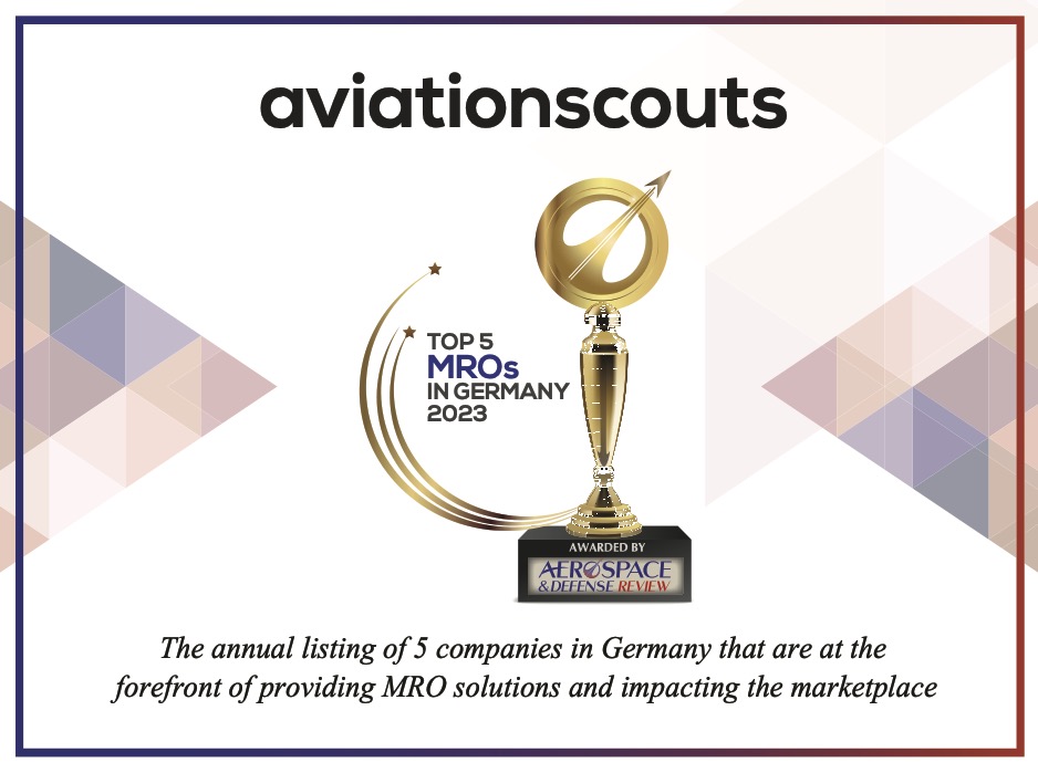 Awarded among the TOP 5 MROs by Aerospace & Defense Review ...